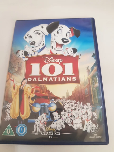 NEW NOT SEALED Original Disney Classic 17 101 Dalmations U cert DVD ...