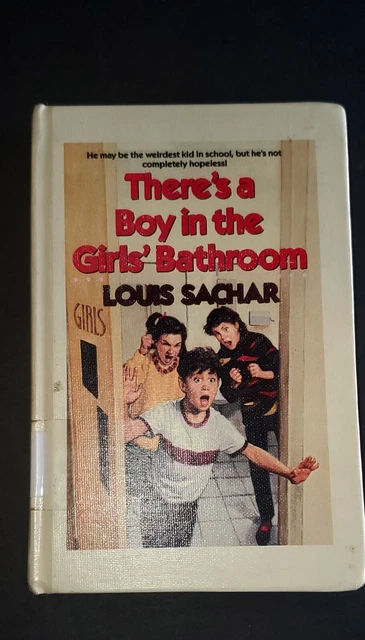 THERES A BOY in the Girls Bathroom Louis Sachar 1997 $6.50 - PicClick