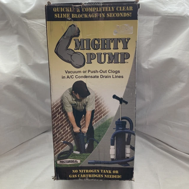 NEW RECTORSEAL 97795 Mighty A/C Condensate Drain Line Pump Vacuum/Push ...