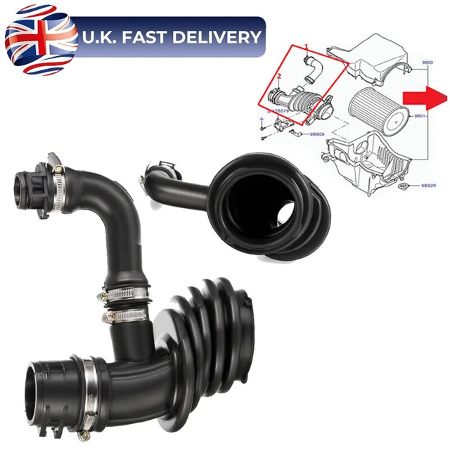 AIR FILTER FLOW Intake Hose Pipe For Ford C-Max Focus Mk2 1.6 TDCI ...