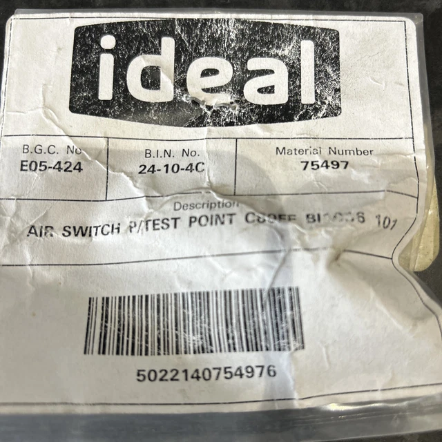 IDEAL 75497 AIR switch p/test point, Caradon, Mini, C80FF £9.00 ...