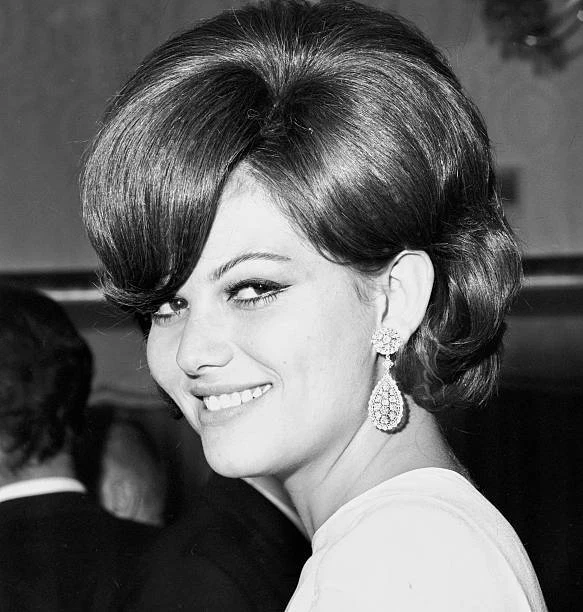 PORTRAIT OF THE Italian Actress Claudia Cardinale Madrid Spain 1966 OLD ...