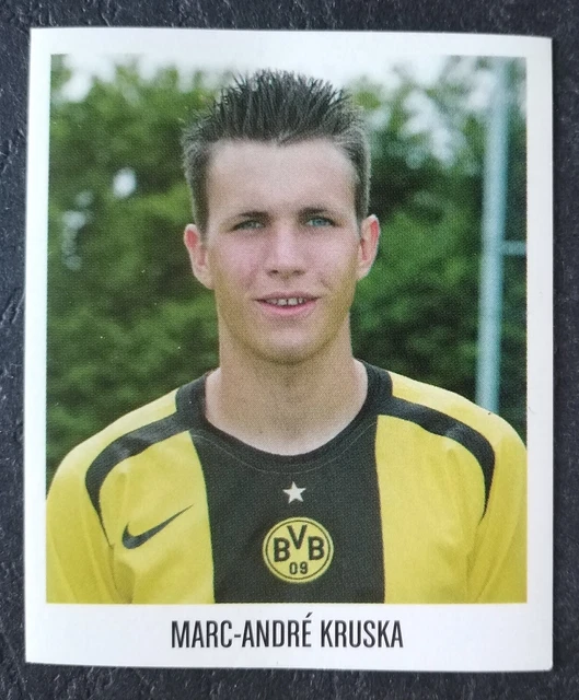 PANINI STICKER 104 Marc-Andre Kruska Borussia Dortmund Fußball ...