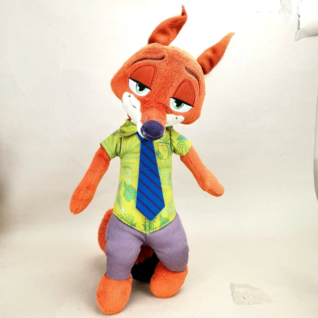 DISNEY STORE ZOOTROPOLIS Zootopia Nick Wilde Talking Fox Soft Toy Plush 14" £8.50 - PicClick UK