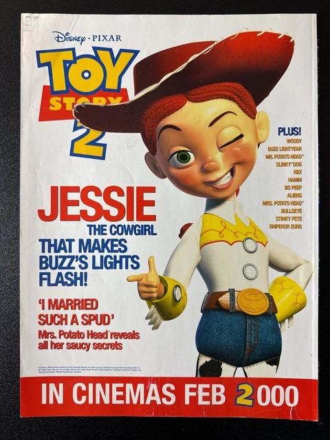 TOY STORY 2 Jessie - Disney - Magazine Movie Advert 9X12" [M186] £4.99 ...