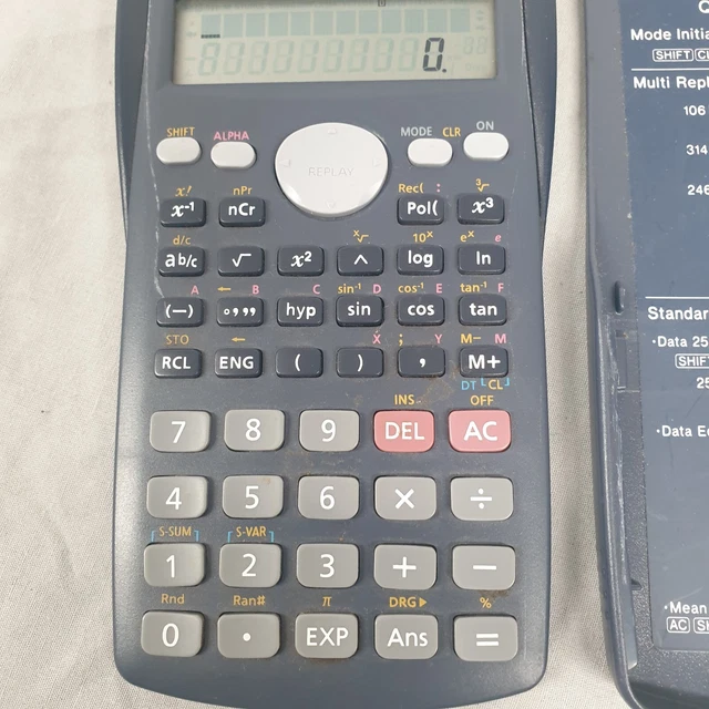 CASIO FX-83MS SCIENTIFIC Calculator Fully Tested & Working £9.99 ...