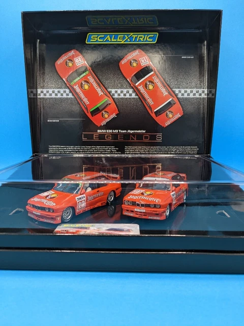 SCALEXTRIC C4110A BMW E30 M3 - Team Jagermeister Doppelpack EUR 160,59 ...