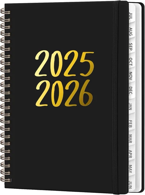 PLANNER 2025-2026, JULY 2025 - June 2026 Daily Weekly and Monthly ...