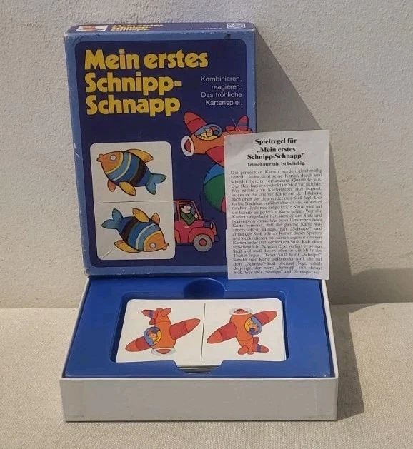 MEIN ERSTES SCHNIPP-SCHNAPP von F.X. Schmid, Kartenspiel, 1991 ...