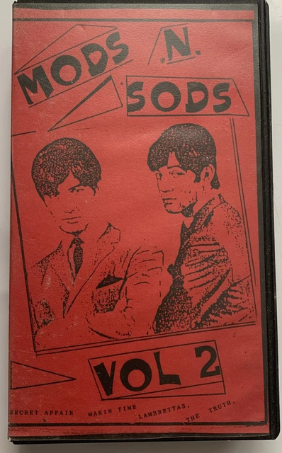 MODS N SODS VHS Video Mod Revival 80’s Mod Secret Affair Rare clips The ...