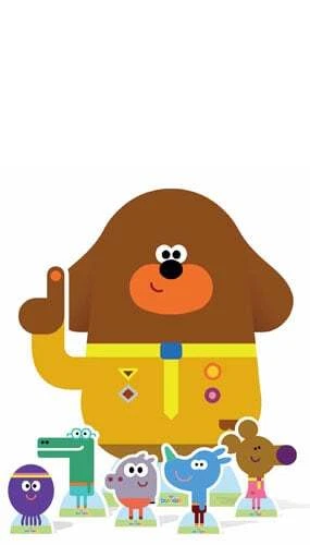CBEEBIES HEY DUGGEE And Friends Lifesize Cardboard Cutout - 107cm £35. ...