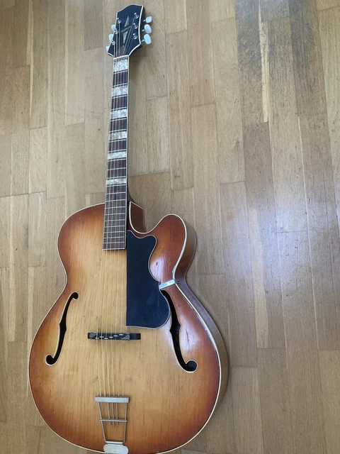 FRAMUS ZENITH ARCHTOP Very Rare Vintage 1950s Super Cutaway Deluxe ...