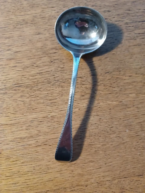 WILLIAM EATON SOLID Silver Gravy Ladle £50.00 - PicClick UK