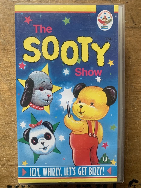 THE SOOTY SHOW - vhs video tape - Cult Classic - Izzy, Whizzy, Let’s ...