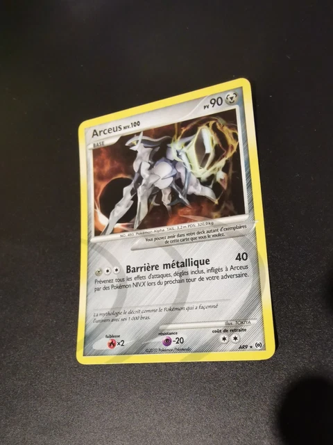 CARTE POKÉMON ARCEUS AR9 Platinum Arceus Fr EUR 6,00 - PicClick FR