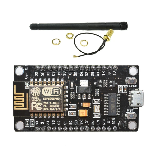 ESP8266 ESP-12E WEMOS NodeMcu CH340G WIFI Network Development Board for ...