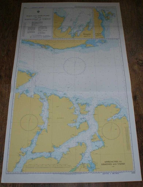 MAP: NAUTICAL CHART No. 2332 Ports and Approaches on the North Coast of ...