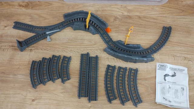 THOMAS & FRIENDS Trackmaster Hazard Tracks Expansion Pack & 9 extra ...