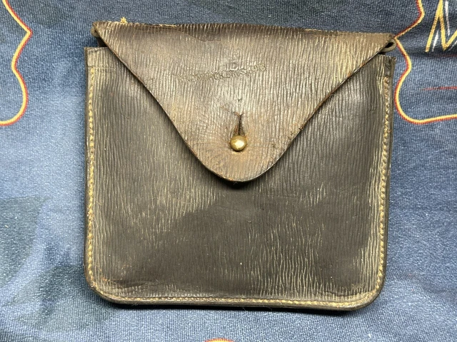 WW1 MILITARY FOLDING Trench Saw in leather case Dated 1918 £65.00 ...