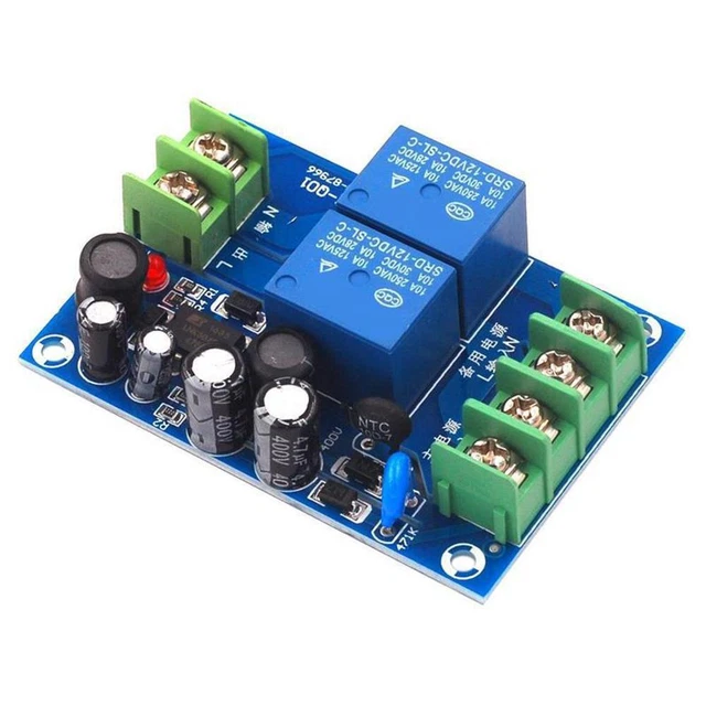 FR 85-240V 10A Dual Power Supply Automatic Switching Controller Module ...