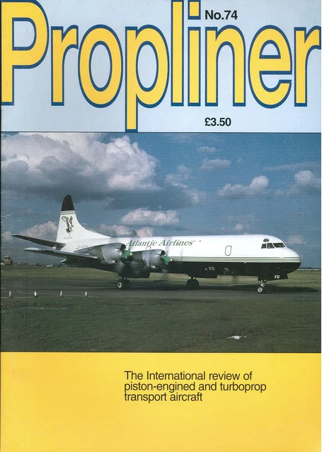 PROPLINERS 74 BOAC Stratocruisers_L-1649A Starliner_Lockheed Twin ...