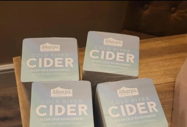 FULL PACK OF Sharps Cold River Craft Cider Beer Mats / Drip Mats ...