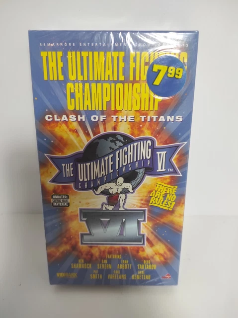 SEALED THE ULTIMATE Fighting Championship 6: Clash of the Titans UFC ...