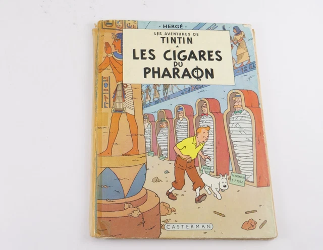 BD TINTIN LES CIGARES DU PHARAON Hergé édition B35 1964 EUR 8,00 ...