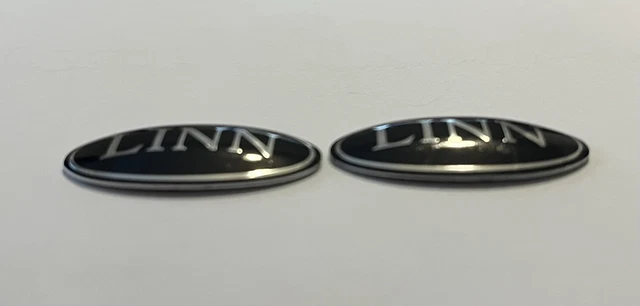 LINN 1980S 1990S Speaker Logo Badges Decals - Pair - Original & Genuine ...