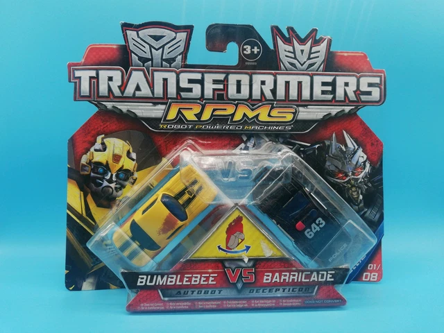 TRANSFORMERS RPMS BUMBLEBEE Hasbro 1:64 Robot Cars Deluxe Barricade EUR ...
