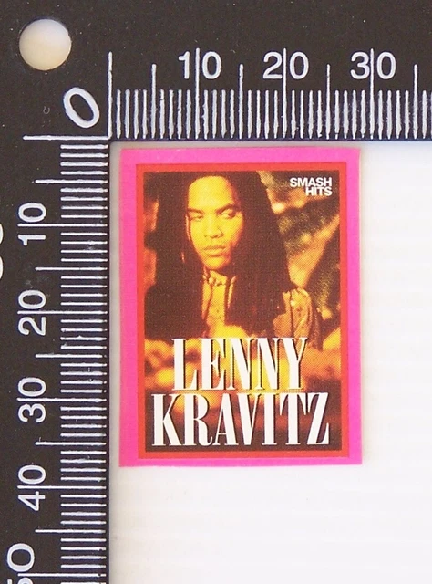 VINTAGE 90S LENNY KRAVITZ SMASH HITS MAGAZINE ALBUM PROMO STICKER $4.51 ...