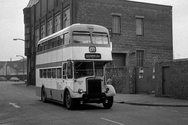 GREATER MANCHESTER TRANSPORT 5849 Manchester Bus Photo £0.99 - PicClick UK