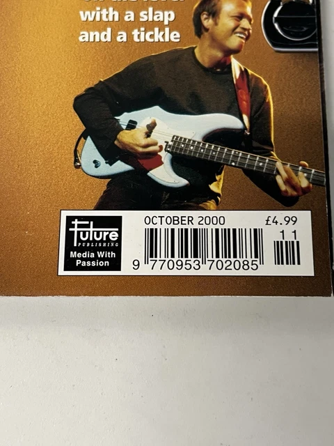 GUITARIST MAGAZINE OCTOBER 2000 Knopfler Mark King £6.99 - PicClick UK