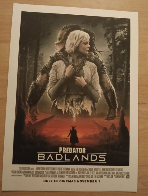 PREDATOR BADLANDS A3 Poster Cineworld Exclusive £5.45 - PicClick UK