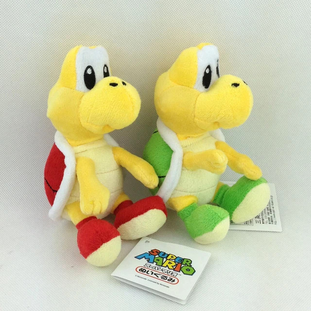 SUPER MARIO BROS Koopa Troopa 6" Turtle Plush Toy Lovely Stufed Animal ...