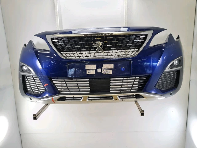 PARE CHOC AVANT - Peugeot 3008 II PH.1 - Bleu Magnetic Nacre ...