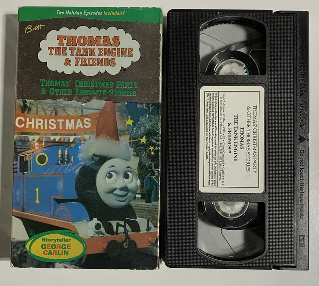 VHS TAPE THOMAS The Tank Engine & Friends Thomas’ Christmas & Other ...