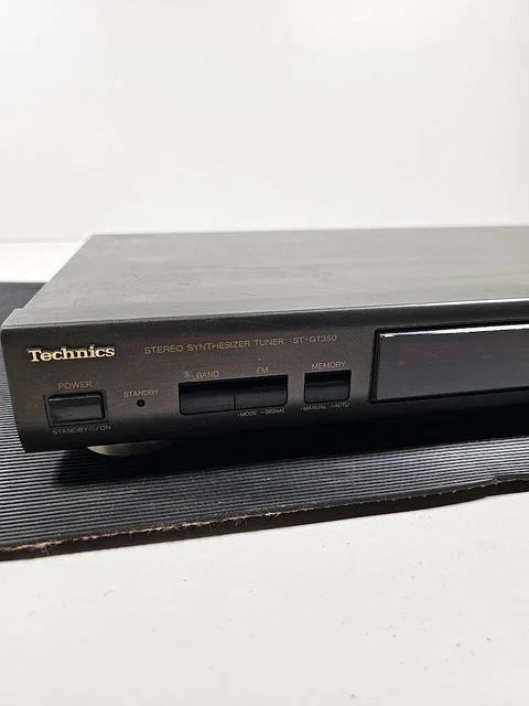 TECHNICS ST-GT350 STEREO Synthesizer Tuner - High-Performance Audio ...