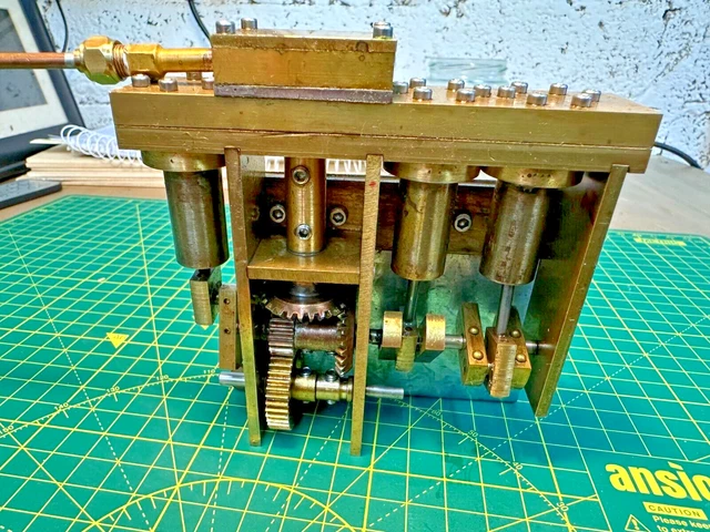 3 CYLINDER MODEL steam engine, scratch built, used. £61.04 - PicClick UK