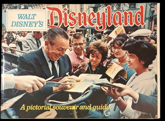 WALT DISNEY'S DISNEYLAND Pictorial Souvenir & Guide 1968 First Edition ...