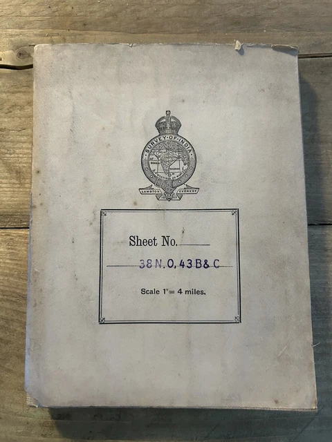 MAPS OF INDIA & Burma WW2 World War 2 £50.00 - PicClick UK