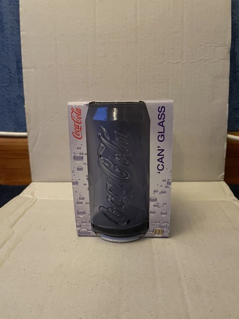 MCDONALDS COCA COLA Can Shape Glass Collectible Purple Colour £5.45 ...