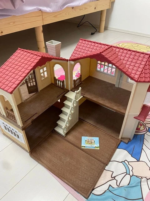 SYLVANIAN FAMILIES RED Roof Grand Mansion H-48 $441.16 - PicClick CA