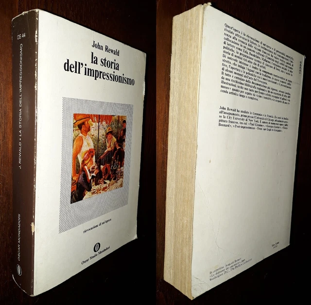 LA STORIA DELL'IMPRESSIONISMO, John Rewald, 1°Ed. Oscar Studio ...