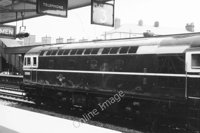 PHOTO RAILWAY 6X4 Class 33 D6595 Tonbridge Station c1963 £2.50 ...