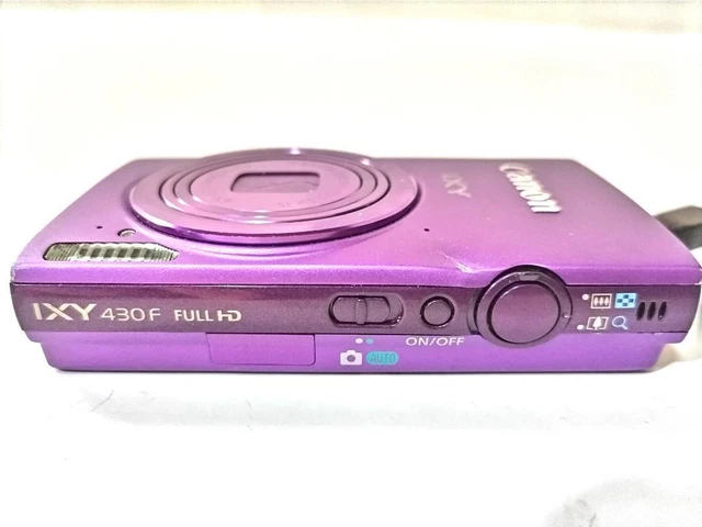 CANON IXY 430F Purple IXUS 245 HS 16.1MP Compact Digital Camera 5x [Exc ...