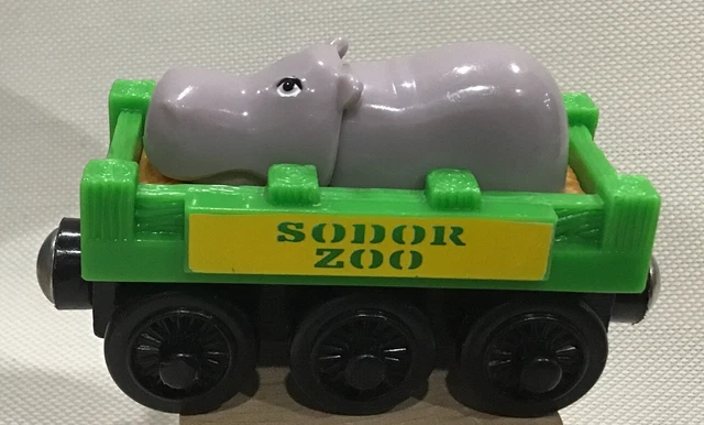 THOMAS THE TRAIN Hippo Car Wooden Railway Sodor Zoo Friends Engine ...