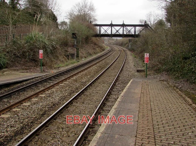 PHOTO FOOTBRIDGE North Of Danescourt Railway Station Cardiff Danescourt ...