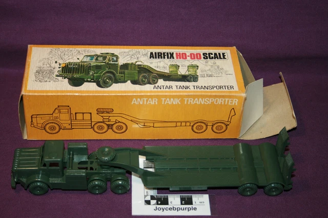 AIRFIX POLY ANTAR tank transporter with box and ramps HO/OO scale model ...