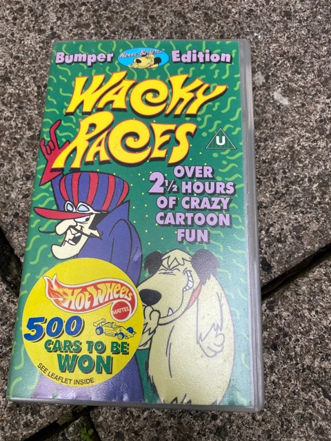 WACKY RACES BUMPER Edition Vhs -Rare Retro Movie Tape Limited Edition ...